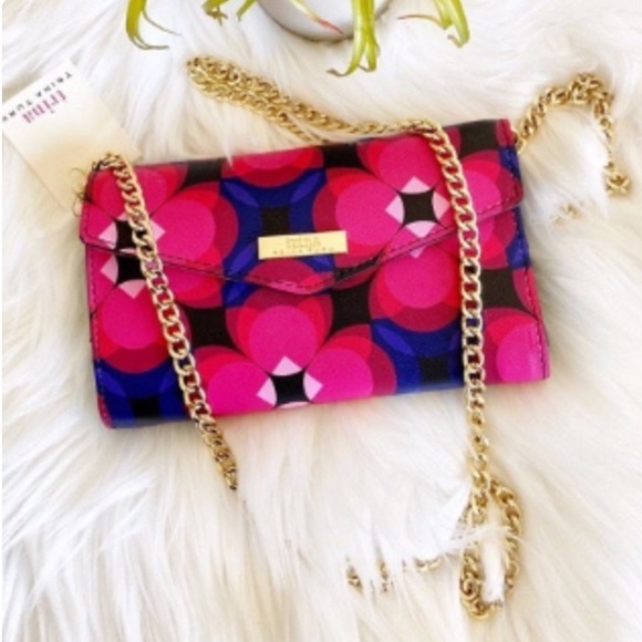 Trina Turk | Bags | Trina Turk Trifold Wallet Crossbody Bag | Poshmark